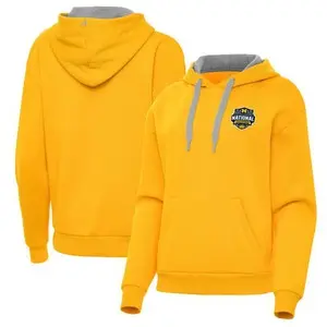 ANTIGUA Michigan Wolverines 2026 Ncaa Basketball National Champions Victory Hoodie - Maize