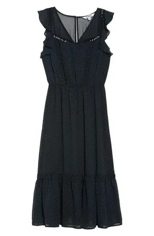 Steve Madden Bb Dakota Carra Ruffle A-line Dress
