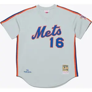 Mitchell & Ness Dwight Gooden White New York Mets 1986 Authentic Jersey