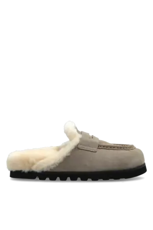 NAKED WOLFE Corded’ Slides - Grey