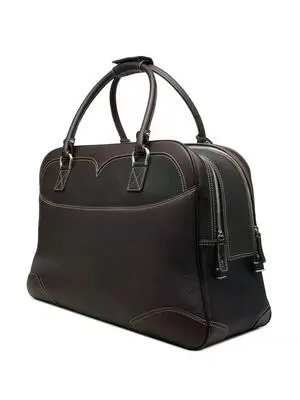 FERRAGAMO 2000-2026 Maserati Calfskin Travel Bag