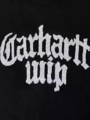 Carhartt Work In Progress Logo-intarsia Sweater - Black