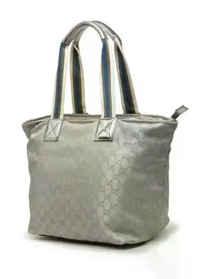 Gucci 2000-2015 Gg Canvas Web Tote Bag