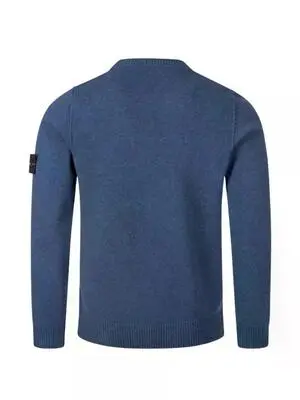 Stone Island 5100072 Lambswool Jumper - Blue