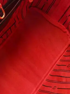 LOUIS VUITTON 2010 Damier Ebene Neverfull Pm Tote Bag