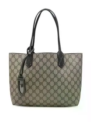 Gucci 2000-2015 Small Gg Supreme Reversible Tote Bag - Neutrals