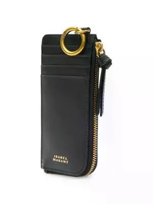 Isabel Marant Étoile Oskan Leather Cardholder