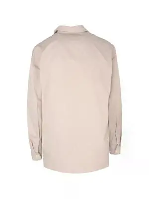 GAELLE PARIS Button-up Chest-pocket Shirt Jacket