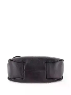 LOUIS VUITTON Very Monogram Leather Hobo Bag - Black