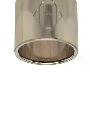 Hermès 1990-2000 Palladium Plated H Diamant Ring Scarf Rings
