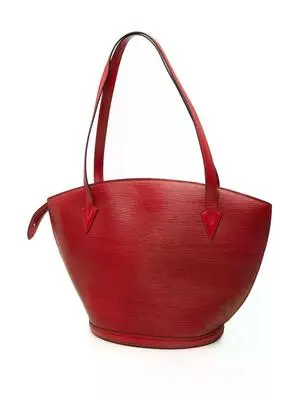 LOUIS VUITTON 1995 Epi Saint Jacques Gm Long Strap Shoulder Bag - Red