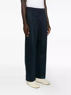 AMARANTO Pleated Loose Fit Trousers