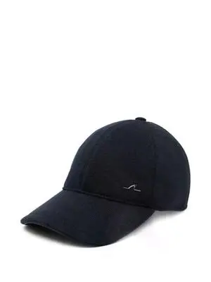 Paul & Shark Logo-plaque Knitted Baseball Cap - Blue