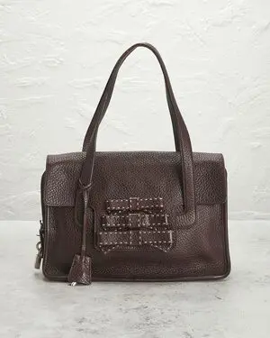 FWRD RENEW Prada Stitch Ribbon Handbag