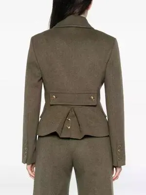 Ermanno Scervino Double-breasted Peplum Jacket