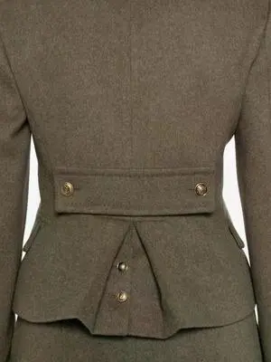 Ermanno Scervino Double-breasted Peplum Jacket