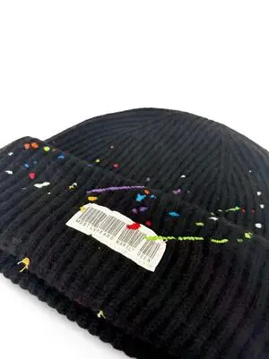 MOSTLY HEARD RARELY SEEN Whiplash Barcode Beanie Hat - Black