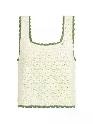 MARIE OLIVER Ella Crochet-knit Top