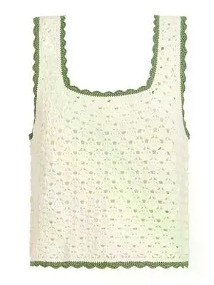 MARIE OLIVER Ella Crochet-knit Top