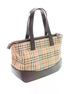 Burberry 2000-2017 Haymarket Check Canvas Handbag