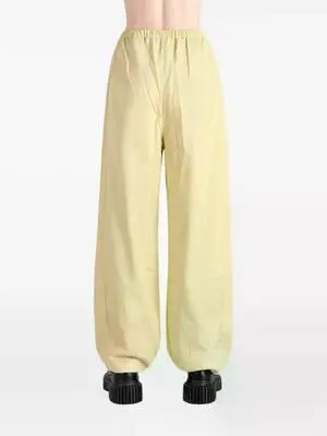 NIKKI CHASIN Contessa Elasticated-waist Wide-leg Trousers