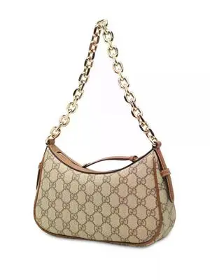 Gucci 2000-2015 Small Gg Supreme Emblem Shoulder Bag Satchel