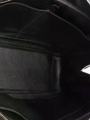 Hermès 2002 Toile H And Swift Plume 32 Handbag