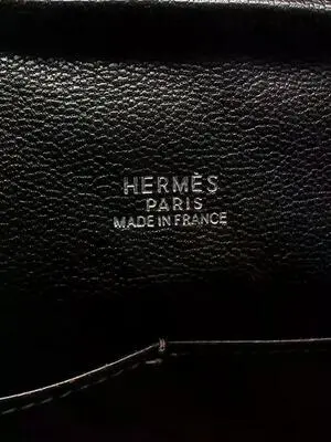 Hermès 2002 Toile H And Swift Plume 32 Handbag