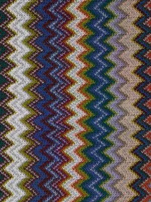 Missoni Zig-zag Fringed Scarf