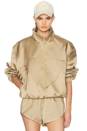 ADIDAS ORIGINALS Munich 93 Jacket In Metallic Gold - Tech Metallic