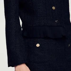Sandro 2-in-1 Tweed Jacket