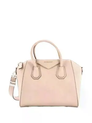 Givenchy Antigona Bag Leather Small Satchel - Neutrals