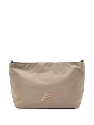 K-WAY Logo-patch Cross Body Bag - Neutrals