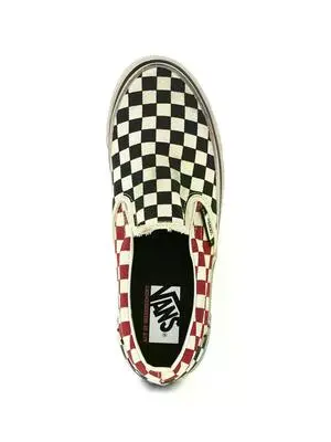 VANS 98 A.o.d. Checkerboard Slip-on Sneakers - Black