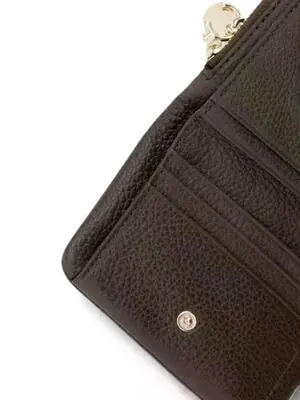 COCCINELLE Medium C-me Logo-print Pebbled-leather Wallet