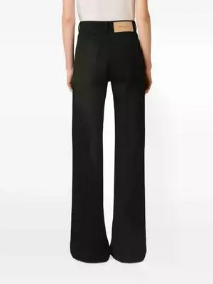 AMI Paris Flare-fit Cotton Jeans