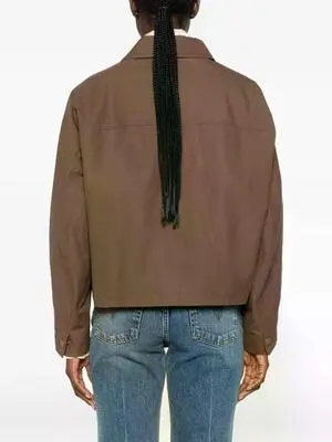 A.p.c. Logo-button Jacket - Green