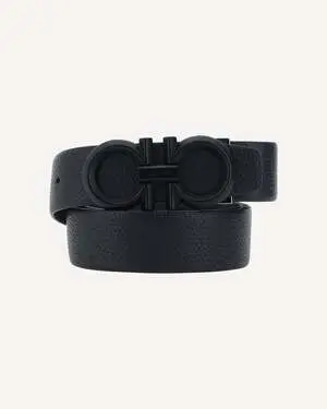 FERRAGAMO Gancini Leather Belt