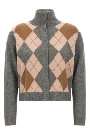 Max Mara Pacche' Cardigan - Gray