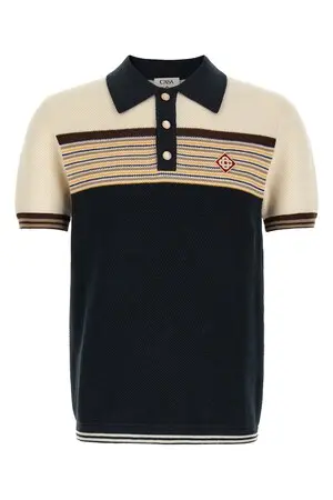 Casablanca Café Culture' Polo Shirt - Multi