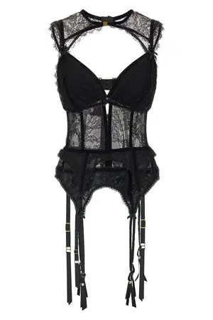Zimmermann Valiant' Lingerie Bodice - Black