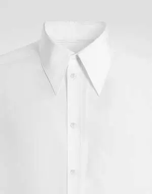 Dolce & Gabbana Gold Crêpe De Chine Shirt
