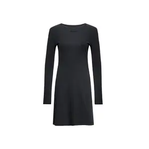 AUDREY VALLENS Avlw Rib Dress Noir - Black