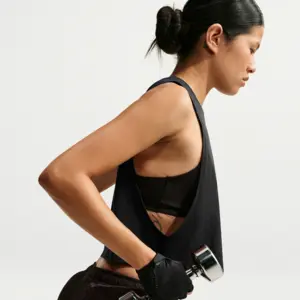 Nike Skims Performance Cotton Blend Cropped Tank Top