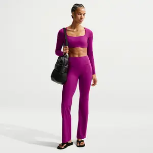 Nike Zenvy Light-support Padded Long-sleeve Sports Bra
