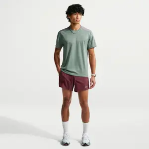 Nike Stride Dri-fit 5" 2-in-1 Running Shorts - Brown