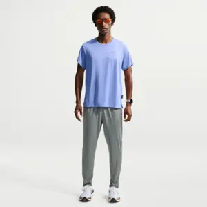 Nike Miler Dri-fit Knit Running Pants - Grey