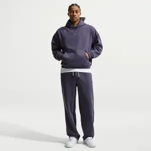 Nike Standard Issue Therma-fit Brushed Open-hem Basketball Pants - Grey