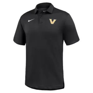 Nike Vanderbilt Tour Dri-fit College Polo - Black