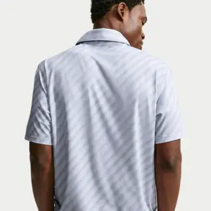 Nike Velocity Dri-fit Striped Golf Polo - Grey